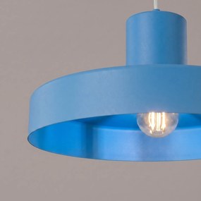 Sollux Lighting Závěsné svítidlo BILO azurové
