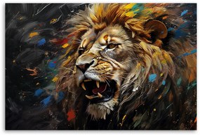 Gario Obraz na plátně Lev na lovu Rozměry: 60 x 40 cm