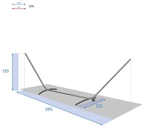 Stojan na houpací síť PANAO BM