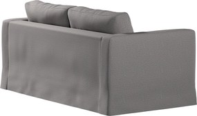 Potah na pohovku IKEA  Karlstad 2-místná , nerozkládací, dlouhý barva šedá látka pletený vzor