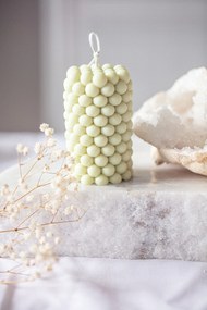 YogaDay Ručně odlévaná svíčka bublinky ze sójového vosku - OSOBNÍ SÍLA