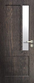 Interiérové dveře vasco doors LISBONA model 6 Průchozí rozměr: 70 x 197 cm, Orientace dveří: Levé dveře, Dekor: Dub přírodní