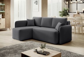 XXXLutz ROHOVÁ SEDAČKA, textil, šedá MID.YOU - Sedací soupravy - 00000L001607