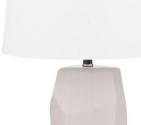 Stolní lampa růžová ELIA Beliani