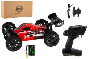 Auto RC Buggy Bonzai Jubatus terénní 30cm plast červené 2,4GHz na bat.+2xdob. pack v krab. 40x14x21
