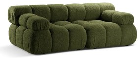 Zelená modulární pohovka z textilie bouclé 188 cm Bellis – Micadoni Home