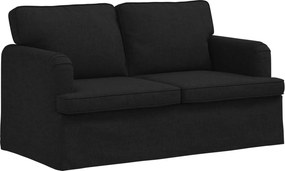 Set pohovek 2 ks Černá textil 3407518