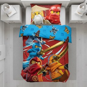 Dětské povlečení LEGO Ninjago Síla Ninjů