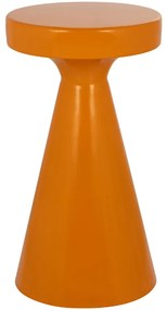 OnaDnes -20% Oranžový kovový odkládací stolek Richmond Kimble II. 30 cm