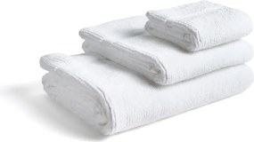 Bílý froté bavlněný ručník 30x50 cm Olvira – Kave Home