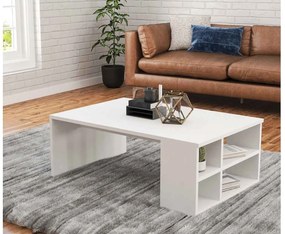 Designový konferenční stolek Balius 90 cm bílý