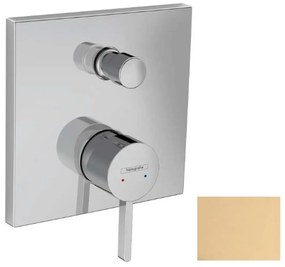Hansgrohe Finoris - Baterie pod omítku, pro 2 spotřebiče, kartáčovaný bronz 76416140