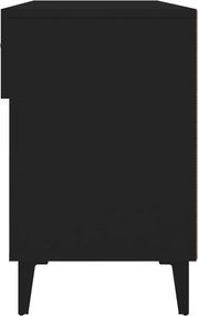 vidaXL Botník 102 x 35 x 55 cm kompozitní dřevo [812826] Barva: hnědý dub