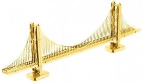 3d puzzle metal earth 3d puzzle most golden gate (zlatý)
