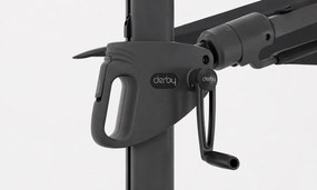 Derby DX 280 x 280 cm antracit
