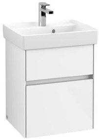 Villeroy & Boch Collaro - Umyvadlová skříňka, 460x546x374 mm, 2 zásuvky, Glossy White C00600DH