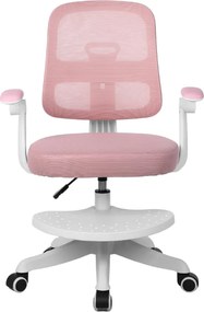 Dětská rostoucí židle Neoseat JUNI 013 — látka, růžová