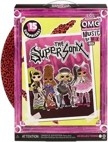 MGA L.O.L. Surprise! OMG ReMix Rock Velká ségra panenka Ferocious / 15