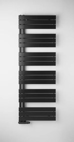Aqualine Mythos otopné těleso rovné boční připojení 500 x 1730 mm černá mat LLM517B