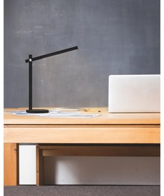 Minimalistické stolní LED světlo PANAN ALU nastavitelná bílá
