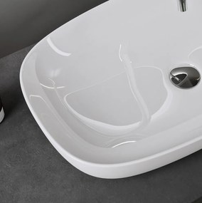 keramické umyvadlo BRUSSEL DU104B 40-70cm Velikost: 405x405x140mm