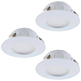 Eglo Eglo 95821- SADA 3x LED Koupelnové podhledové svítidlo PINEDA 1xLED/6W/230V IP44 EG95821