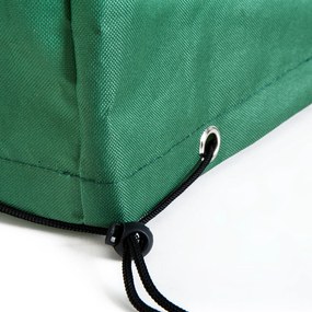 Outsunny ochranný obal na zahradní nábytek 600D-Oxford zelený 135x135x75 cm voděodolný a odolný proti UV záření | Aosom.de