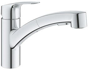 Grohe dřezový set - nerezový dřez s baterií Eurosmart - komplet, nerez, chrom K 200 SET