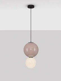Designový lustr Noesis 25 Kávová