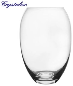 Váza sklo pr. 15,5 cm, v. 22,5 cm