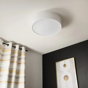 Stropní svítidlo SIRJA 2xE27/60W/230V pr. 45 cm bílá