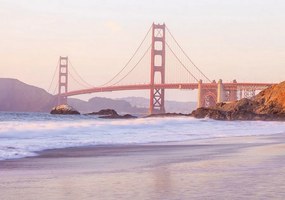 Postershop Fototapeta vliesová: Golden Gate Bridge (4) - 184x254 cm