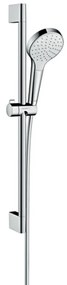 Hansgrohe Croma Select S, sprchová sada 1jet se sprchovou tyčí 65 cm, bílá/chromová, HAN-26564400