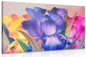 Obraz květinová fantazie - 60x40 cm