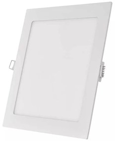 Emos lighting LED zápustný panel NEXXO, 17,5cm, 12,5W, čtvercový, bílý Barva: Bílá, Chromatičnost: 4000K