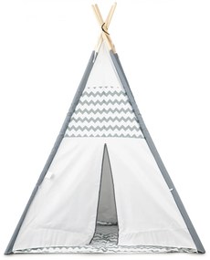 Dětský teepee stan Wiga bílý