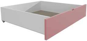 Vomaks unit, s.r.o. Zásuvka / šuplík masiv borovice / LTD - 1 kus / polovina délky postele Barva: barva růžová, Varianta: bez přistýlky, Délka: 170 cm