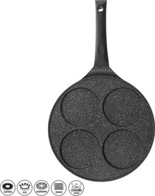 Pánev na volská oka GRANDE,   27 cm 4 sekce