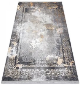 Moderní kusový koberec LUCE 77 Vintage šedý hořčicový Rozměr: 173x270 cm