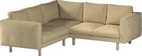 Potah na pohovku IKEA Norsborg rohová 4-místná barva zelená látka pletený vzor