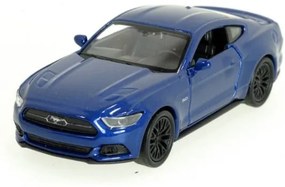 Welly - Ford Mustang GT (2015) model 1:34 modrý