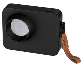 LED stmívatelná černá stolní lampa Kedros 2