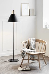 Nordlux Strap  , stojací lampa kov, kůže IP20 Varianta: bílá