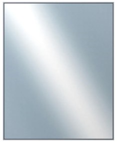 DANTIK - Zarámované zrcadlo - rozměr s rámem cca 80x100 cm z lišty Hliník platina | P02-019 (7002019)