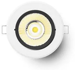 Vestavné LED svítidlo Mivvy OPTO Ø 162 mm stmívatelné DALI - 3000 K, 2,9 W, 3810 lm