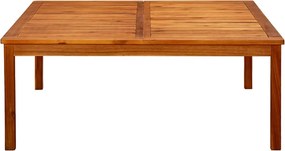Zahradní konferenční stolek 110 x 110 x 45 cm masivní akácie 316397
