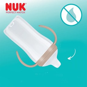 Kojenecká láhev NUK Perfect Match na učení Hippo 260 ml