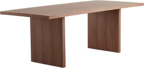Jídelní stůl v dekoru ořechu 90x210 cm Aspelund – Jotex