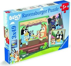 Ravensburger Bluey / 3x49 dílků / od 5 let