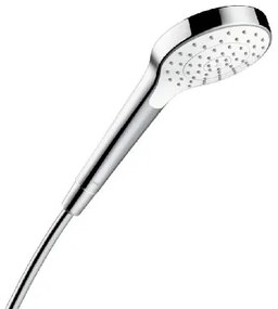 Hansgrohe Croma Select S - Sprchová hlavice 110, EcoSmart 7 l/min, bílá/chrom 26806400